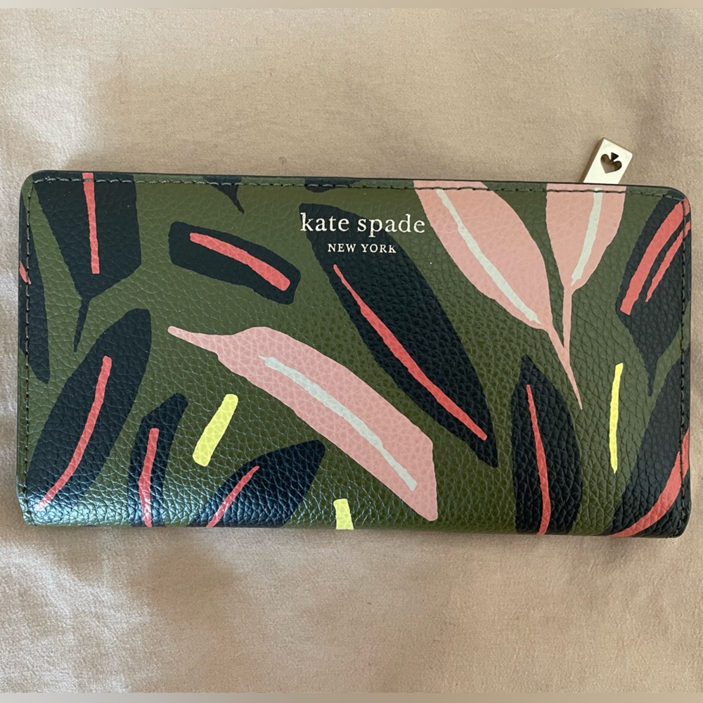Kate Spade Slim Bifold Wallet - Gem